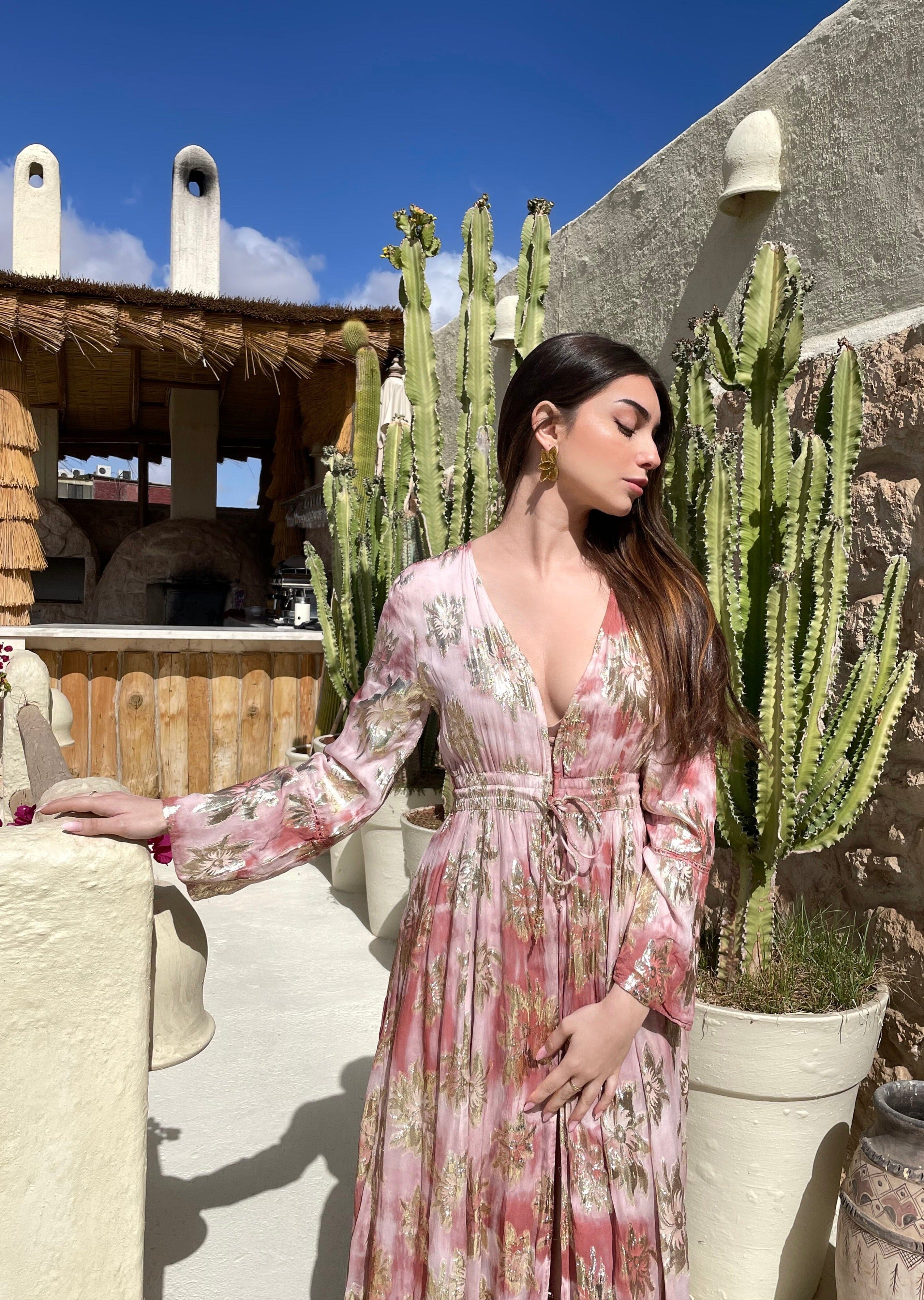 Kimono rose Alya – BADGAL COLLECTION