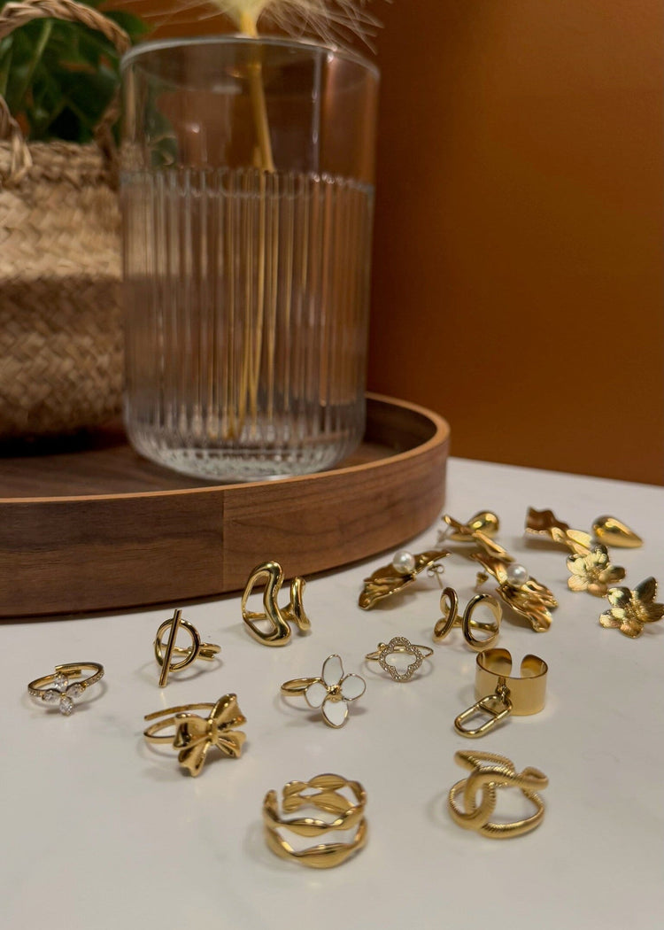 Bague Anaïs - Dorée – BADGAL COLLECTION